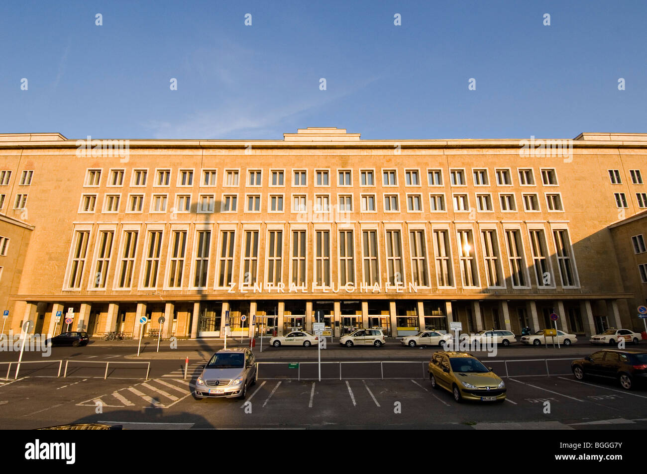 Airport Tempelhof, built from 1934 to 1941, Berlin, Germany Stock Photo ...