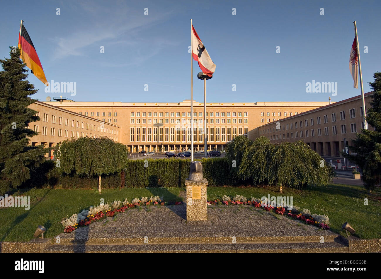Airport Tempelhof, built from 1934 to 1941, Berlin, Germany Stock Photo ...