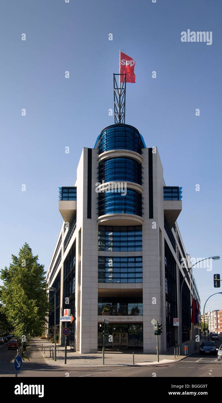 SPD headquarters, Willy Brandt House, Berlin Germany, Europe Stock ...