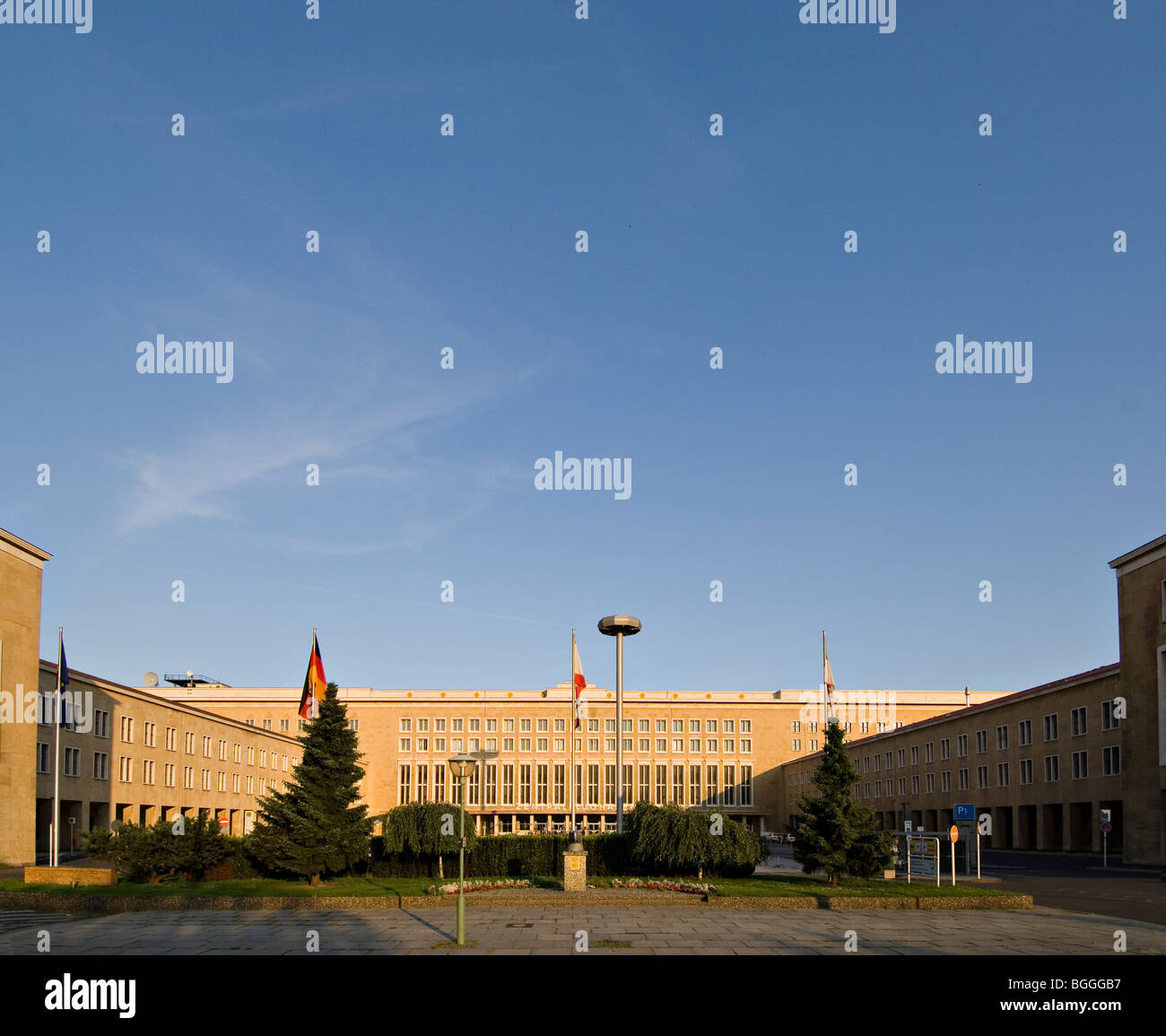 Airport Tempelhof, built from 1934 to 1941, Berlin, Germany Stock Photo ...