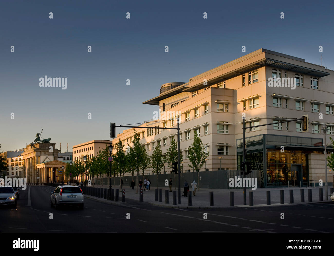 American Embassy In Berlin Germany Stock Photos & American Embassy In ...