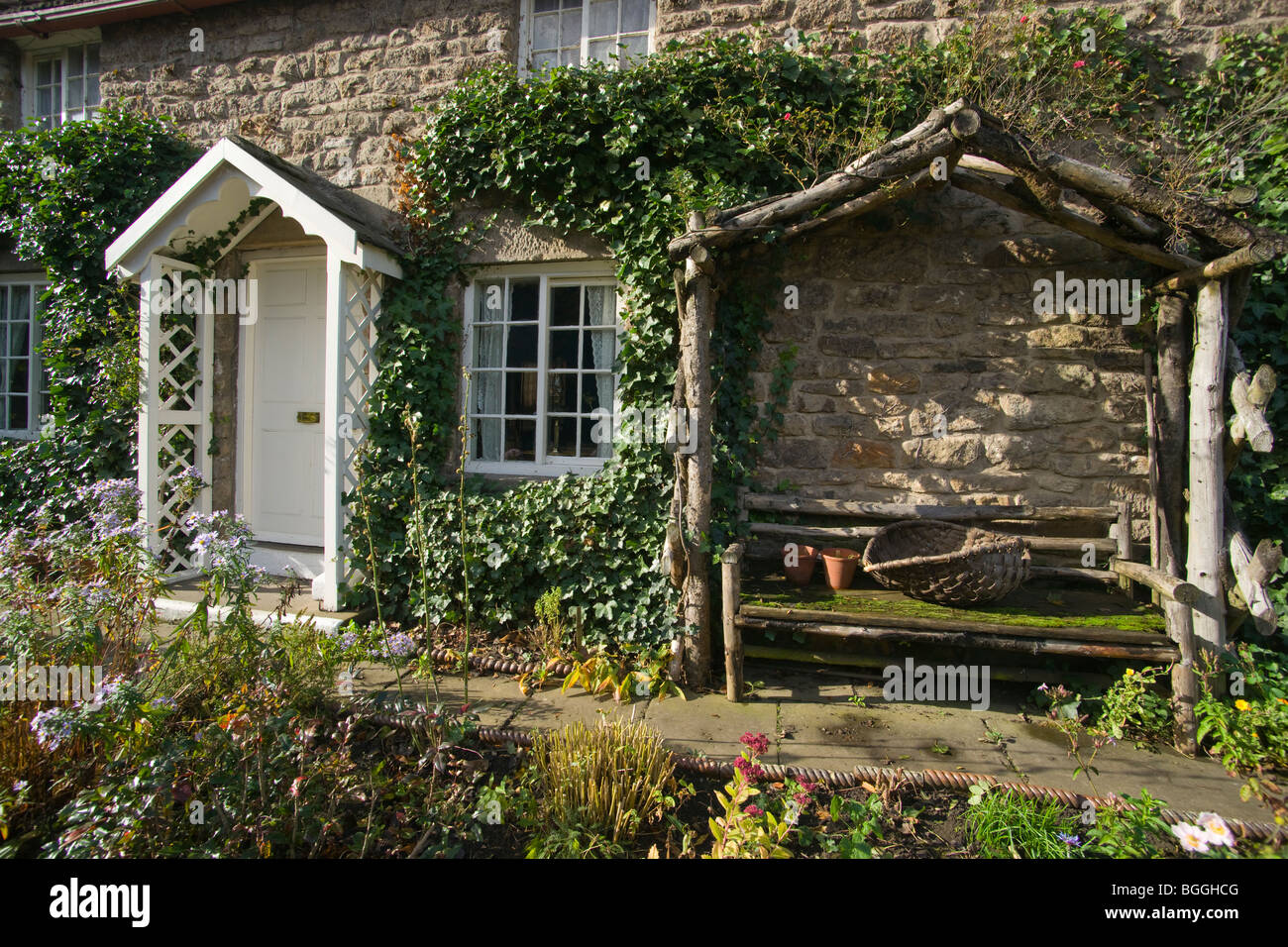 Beamish open air museum, The Home Farm, 1913, Durham, England, October ...