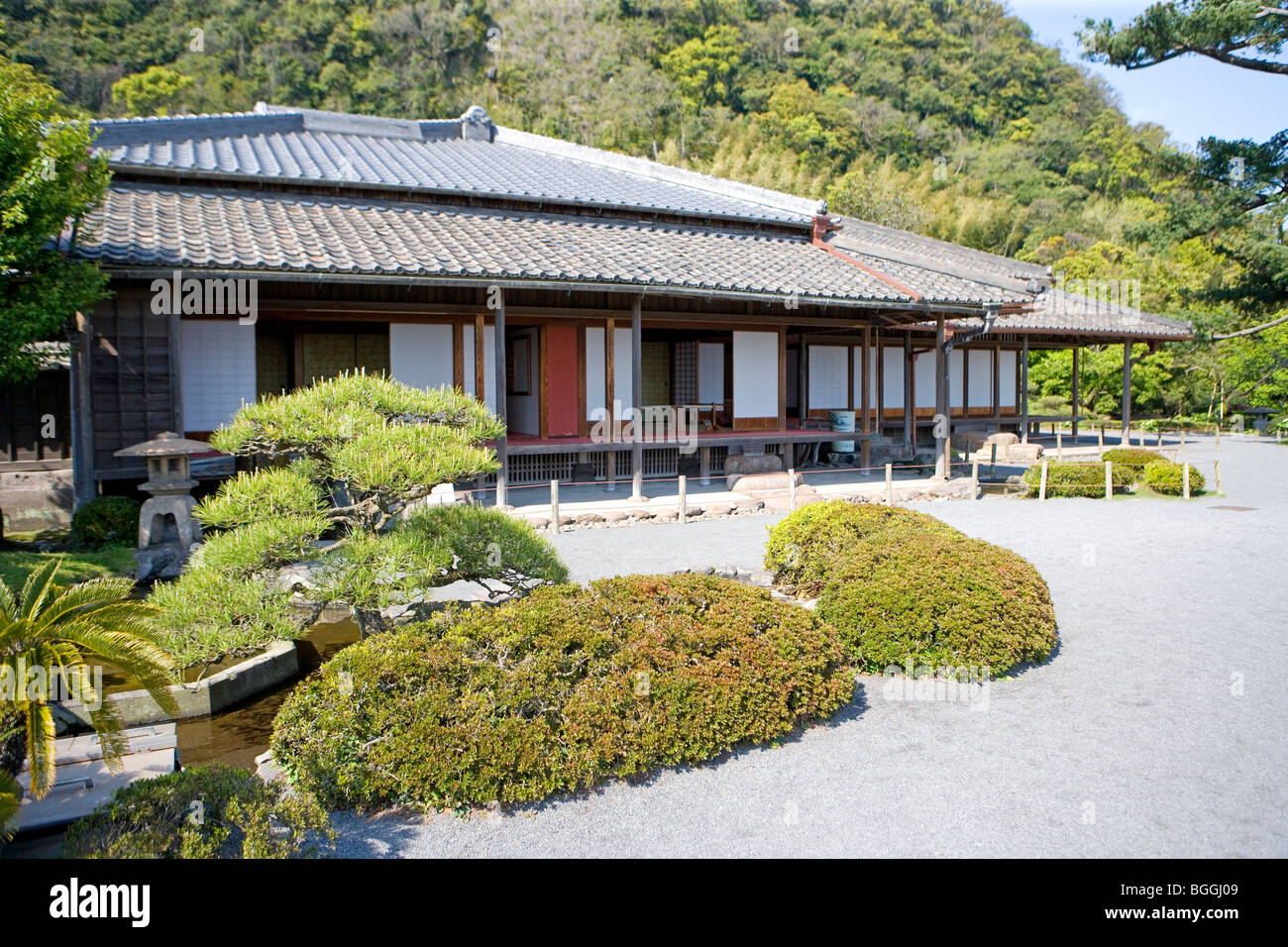 Residence in Kagoshima, Japan Stock Photo - Alamy