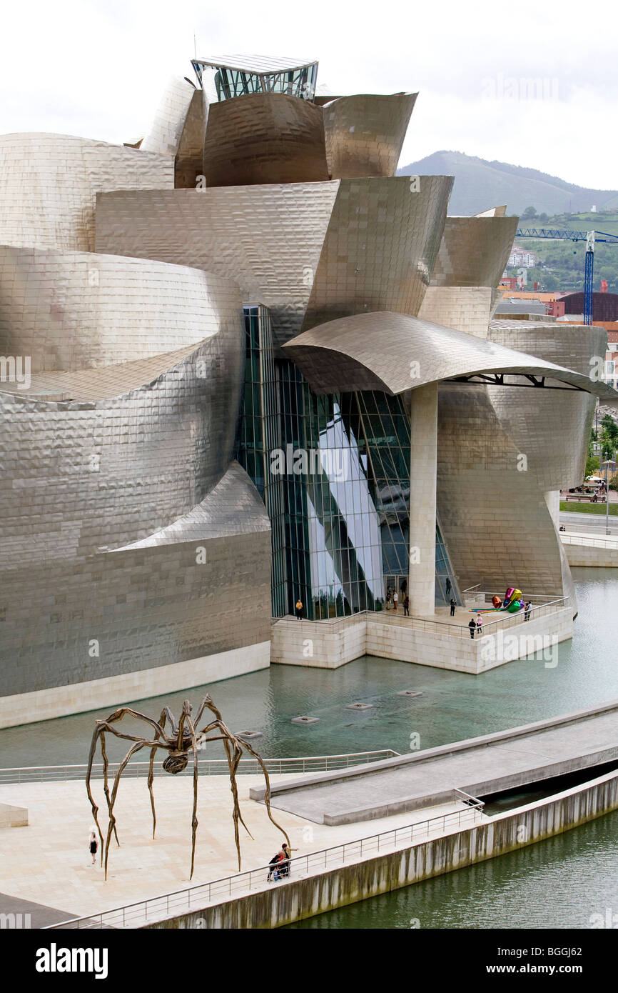Guggenheim bilbao aerial hi-res stock photography and images - Alamy