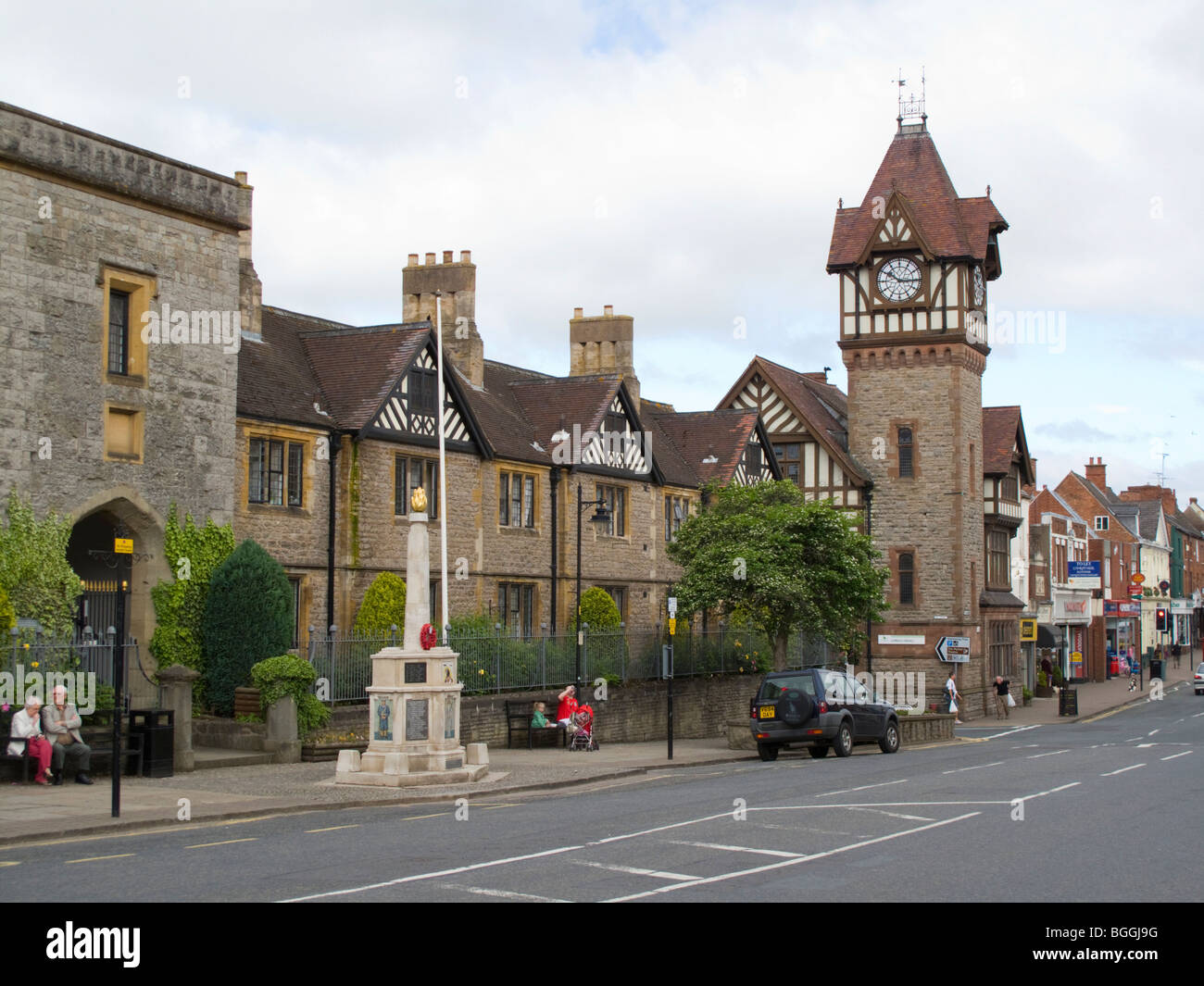 Clock tower ledbury hi-res stock photography and images - Alamy