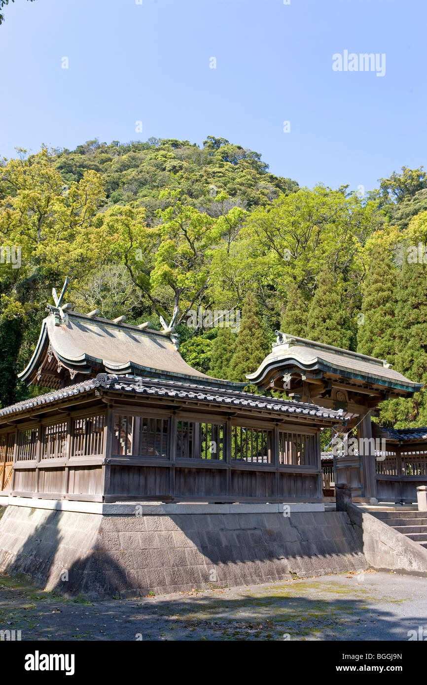 Shinto shrine, Kagoshima, Japan Stock Photo - Alamy