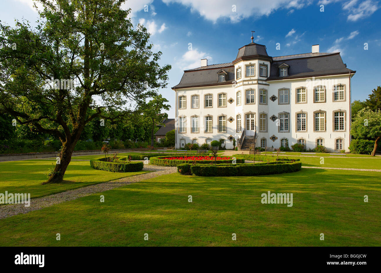 Zweibrueggen castle, Uebach-Palenberg, Germany Stock Photo - Alamy