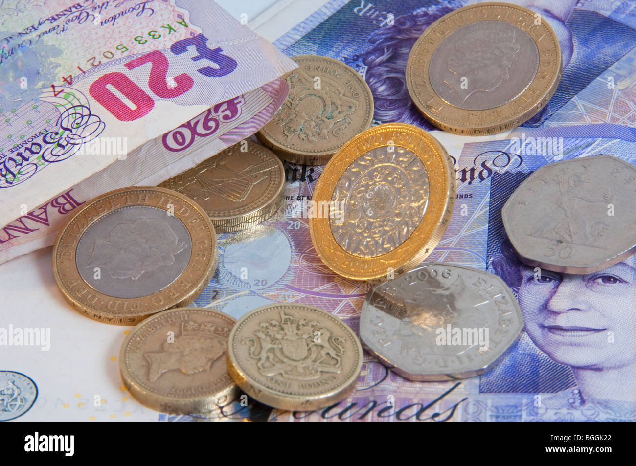 English pounds coins hi-res stock photography and images - Alamy
