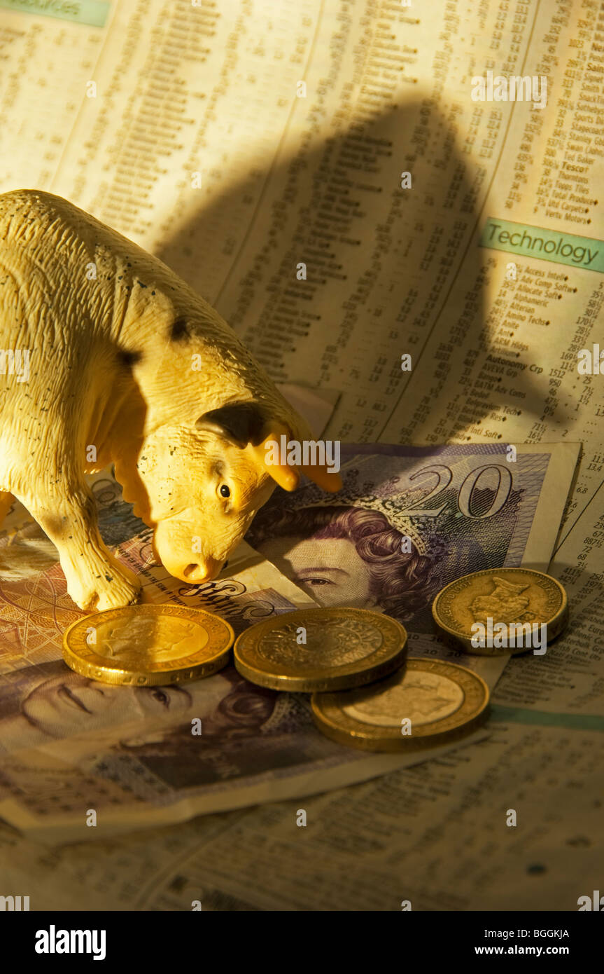 Stock market bull market hi-res stock photography and images - Alamy