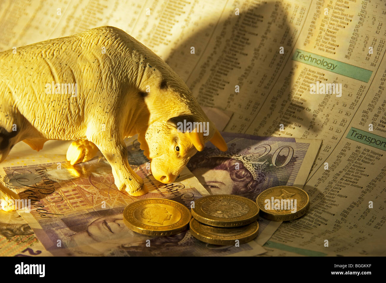 Stock market bull market hi-res stock photography and images - Alamy