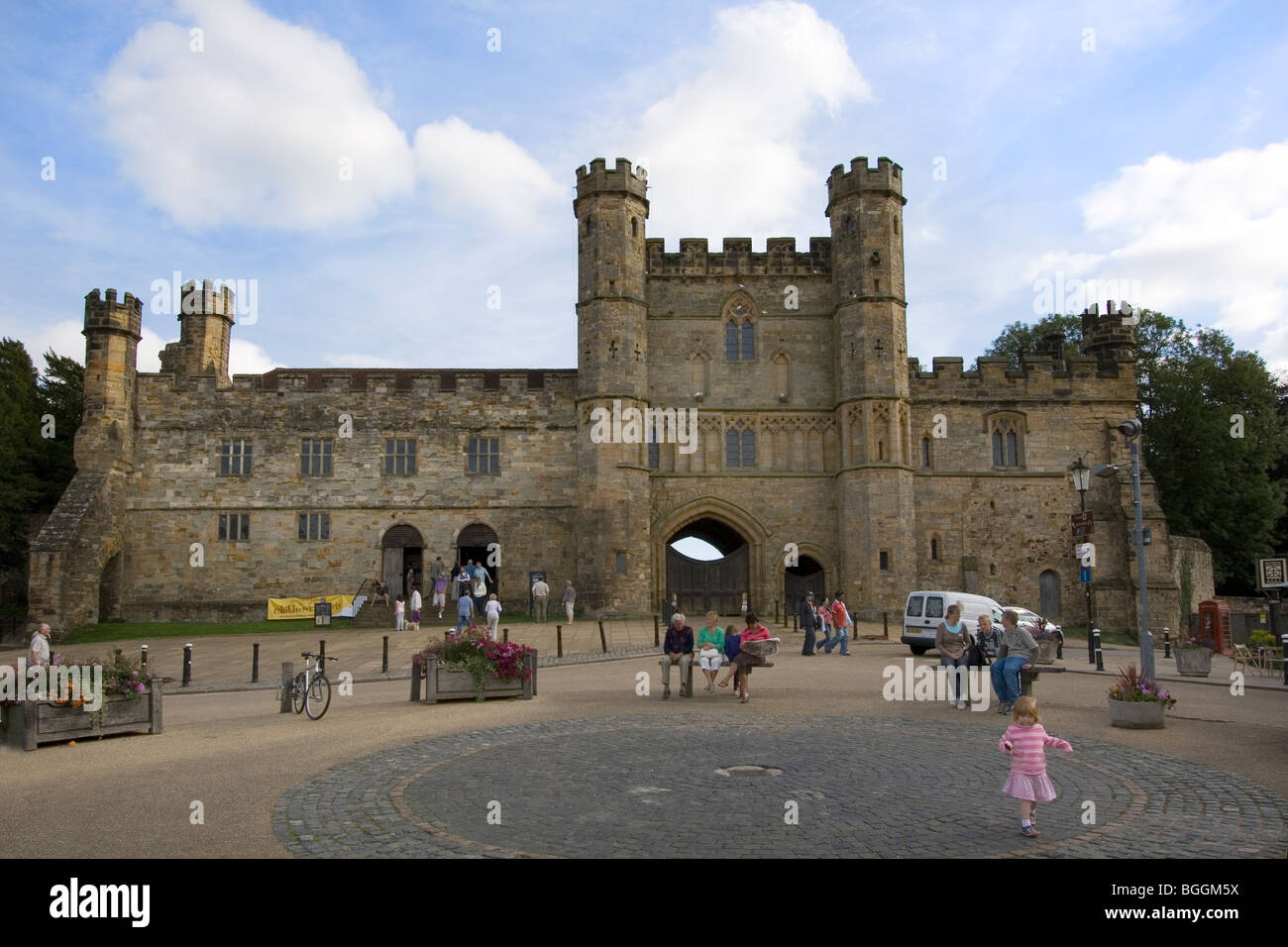 BATTLE ABBEY ENTRANCE Stock Photo - Alamy