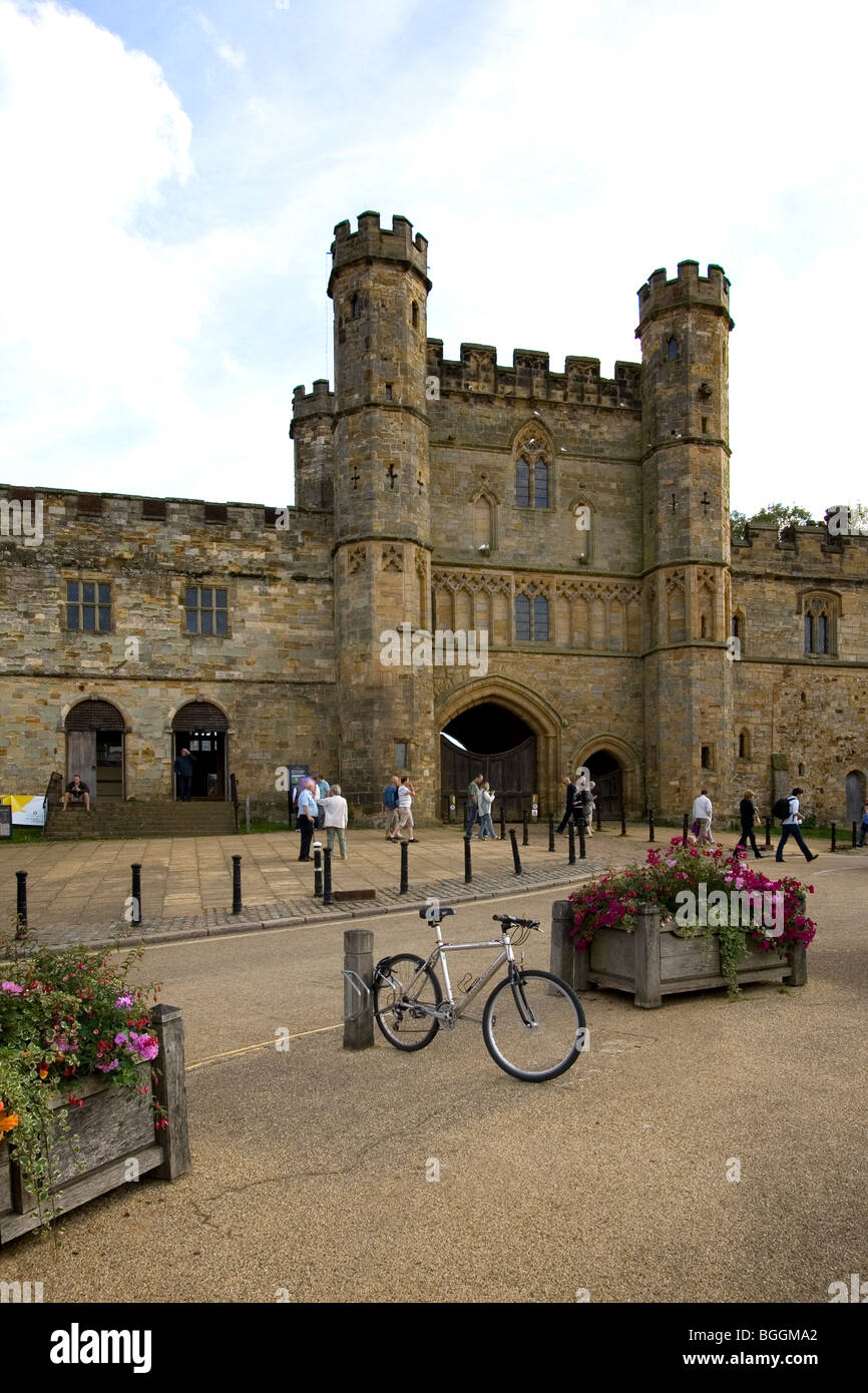 BATTLE ABBEY ENTRANCE Stock Photo - Alamy