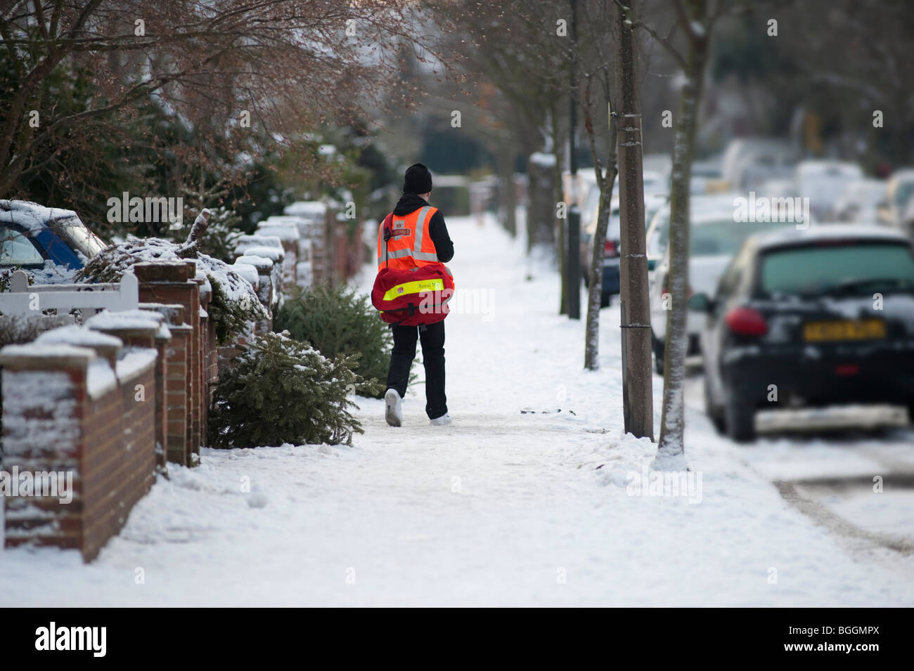 Delivering mail hi-res stock photography and images - Alamy