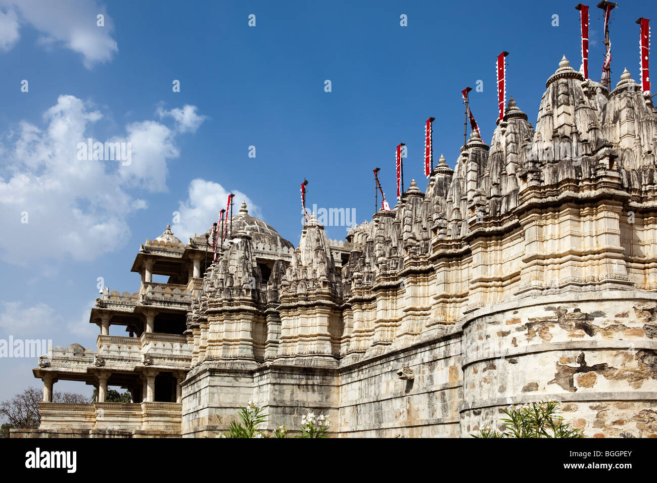 adinath jain temple in rajasthan state in india Stock Photo - Alamy
