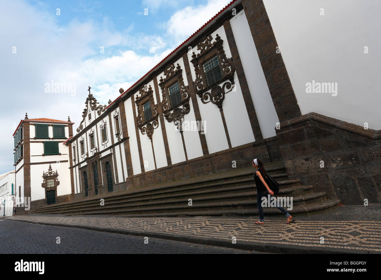 The Museu Carlos Machado building, formerly known as Convento de Santo ...