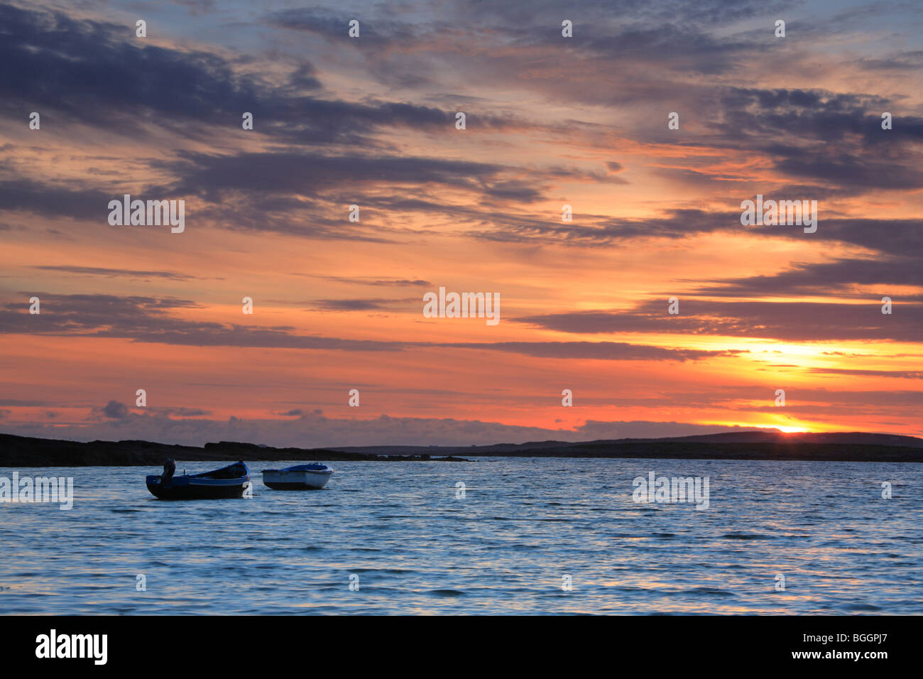 Blue fishingboats hi-res stock photography and images - Alamy