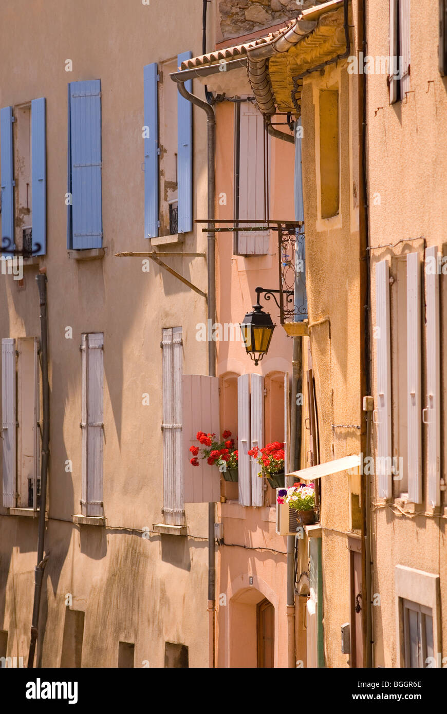 Facade of Buildings, Nyons, Provence, France,Europe Stock Photo - Alamy