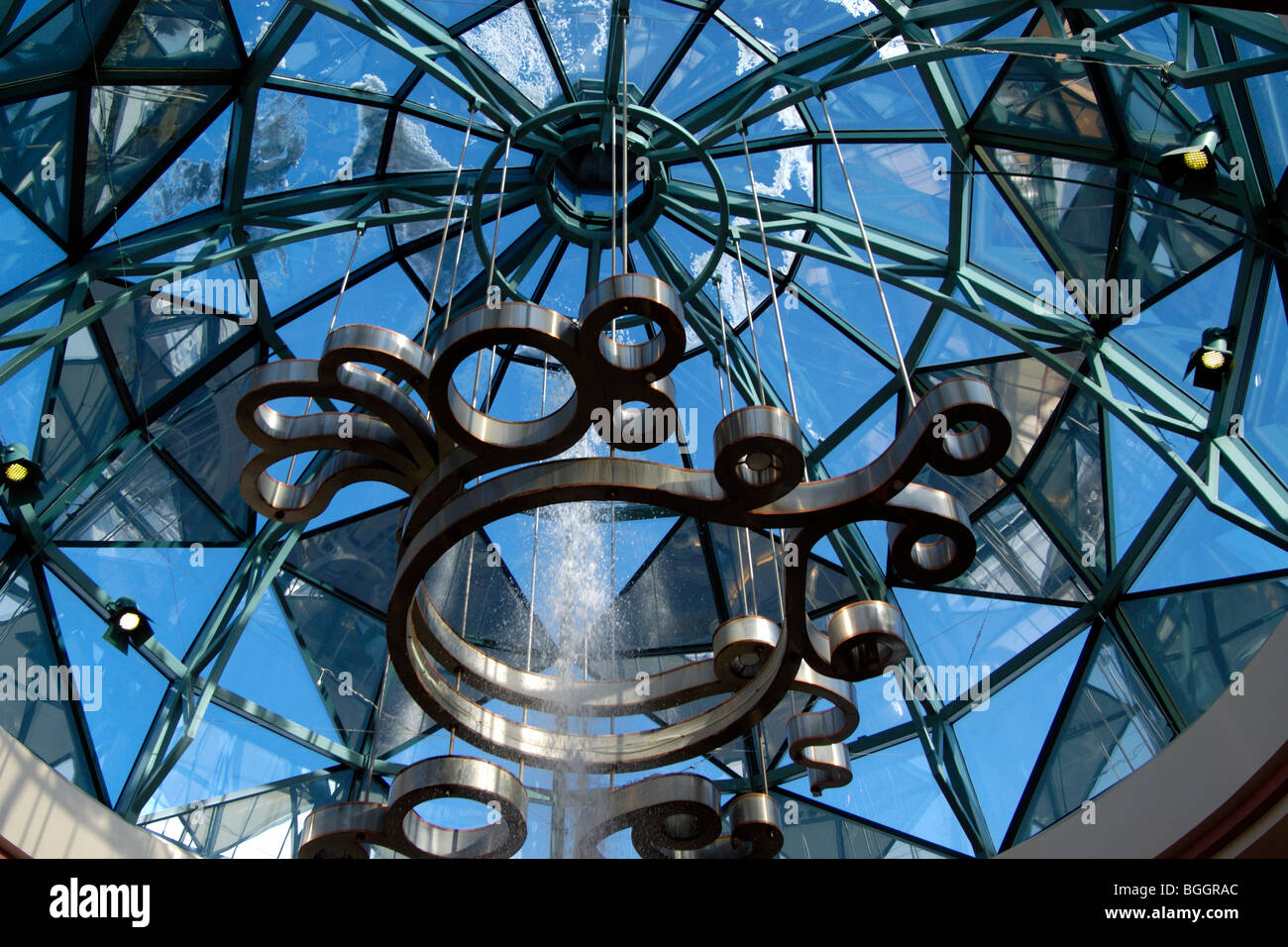Architectural structure at Orleans Mall Stock Photo - Alamy