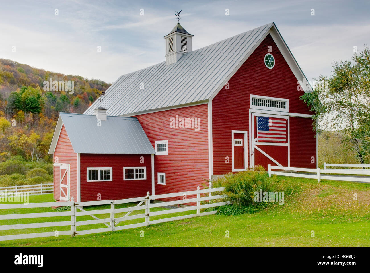 Barn Red And White
