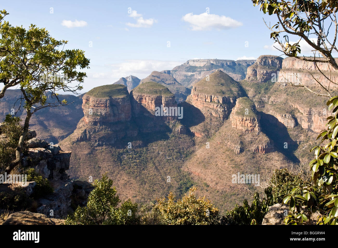 Three Rondawels in the Drakensberg, mpumalanga region of south africa ...