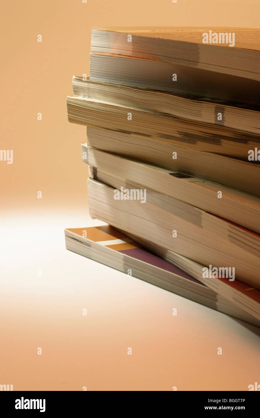 Stack of Books Stock Photo - Alamy