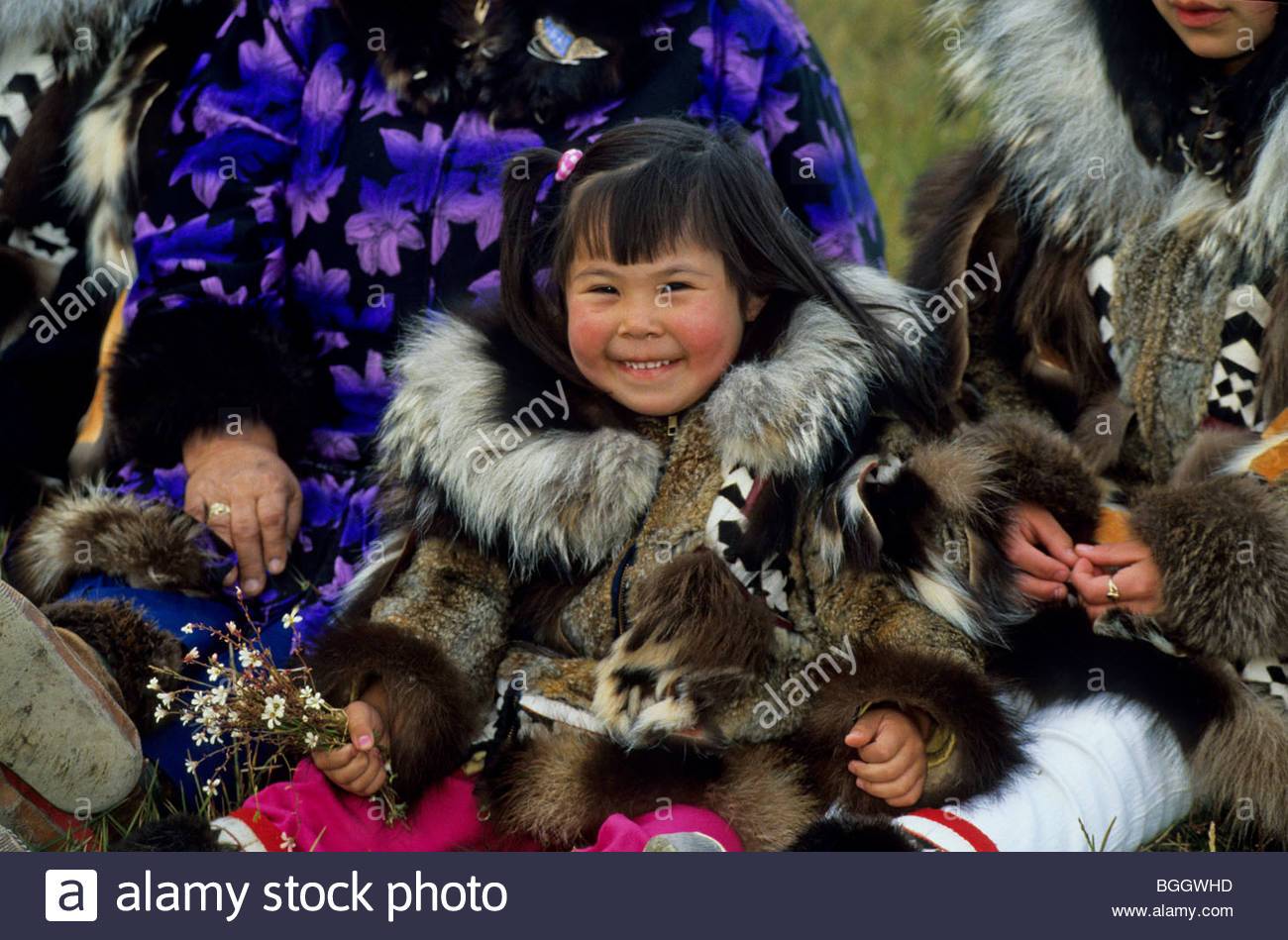 Eskimo Child Traditional Stock Photos & Eskimo Child Traditional Stock ...