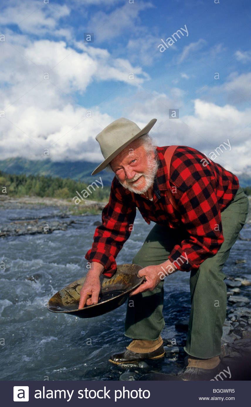 Gold Panning Alaska Stock Photos & Gold Panning Alaska Stock Images - Alamy