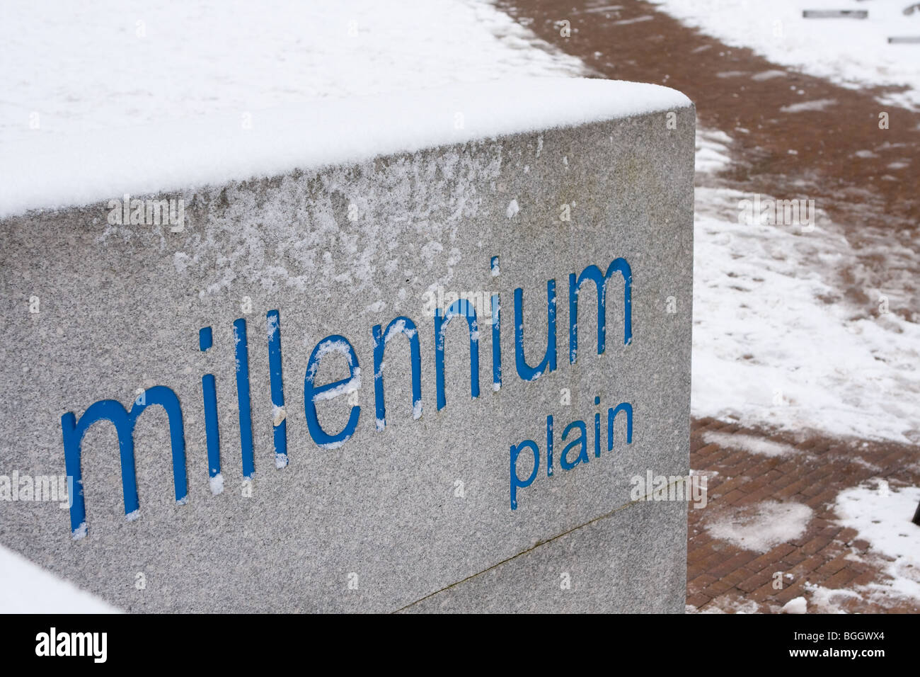 The Millennium Library in Norwich - Around Norwich in the UK Snowfall ...