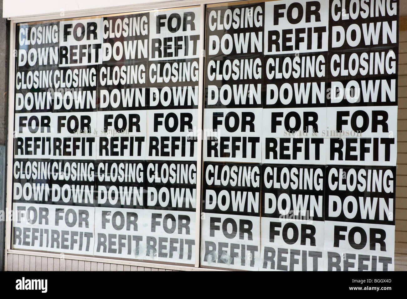 Retail store refit hi-res stock photography and images - Alamy