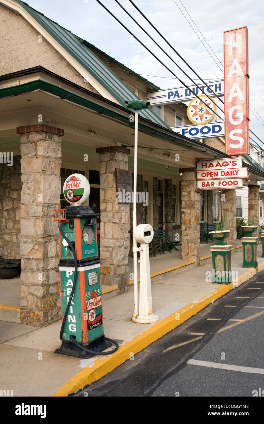 World famous Haags hotel, gas station and restaurant built in 1915 in ...