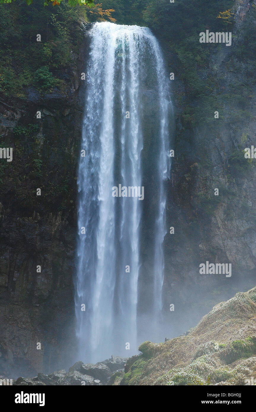 Majestic waterfall, Takayama, Gifu Prefecture, Japan Stock Photo - Alamy