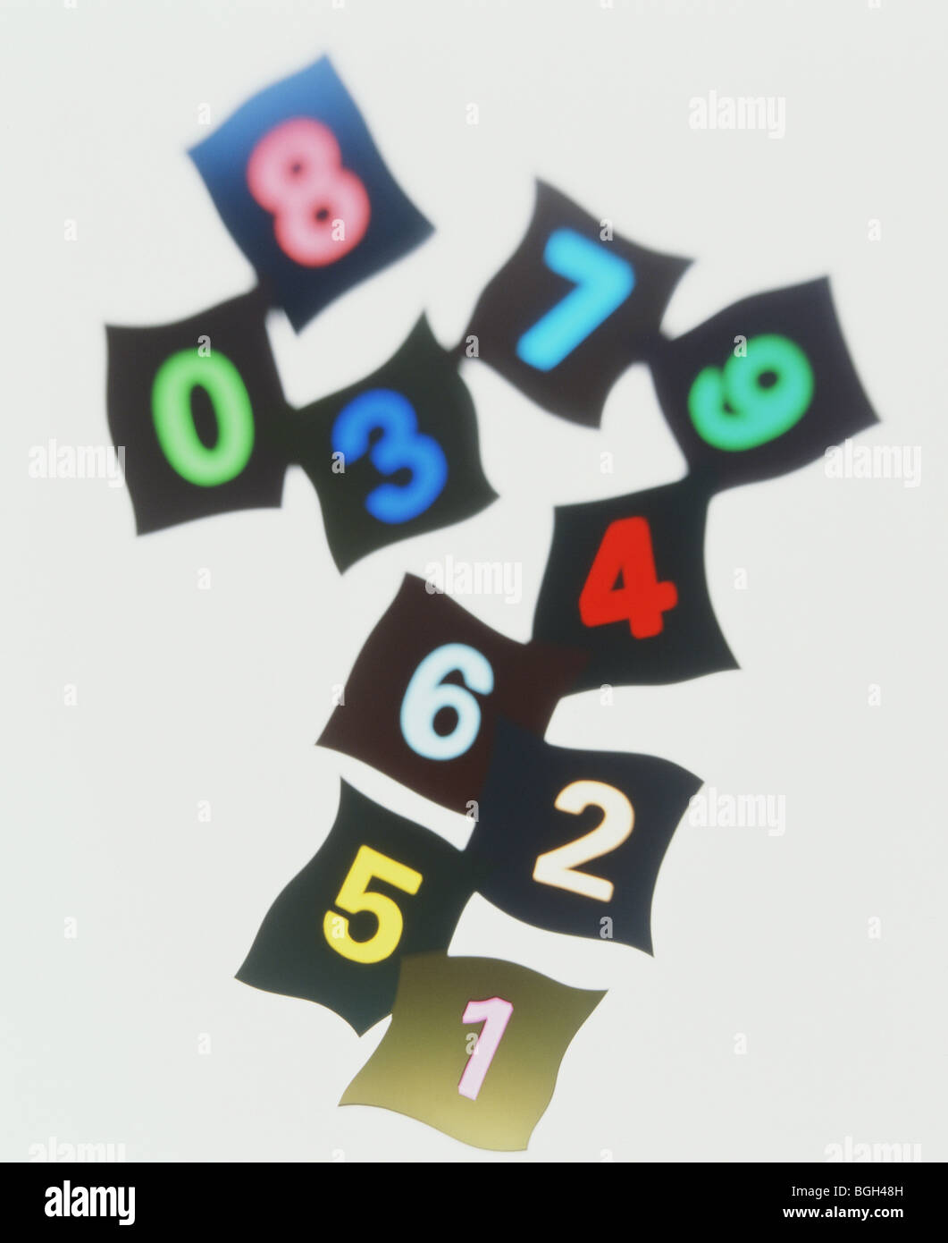 Illustration numbers objects hi-res stock photography and images - Alamy