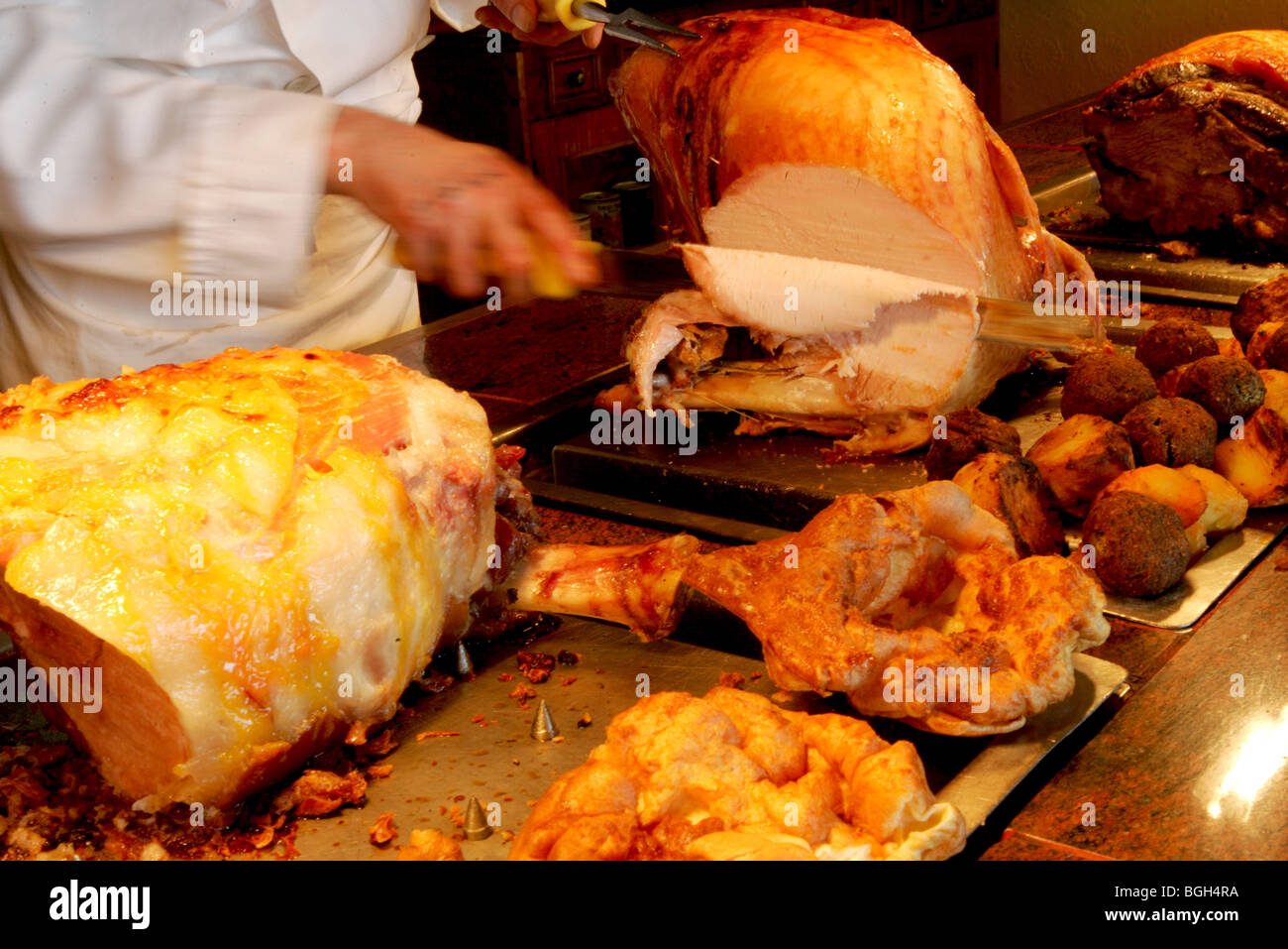 Carvary dinner hi-res stock photography and images - Alamy