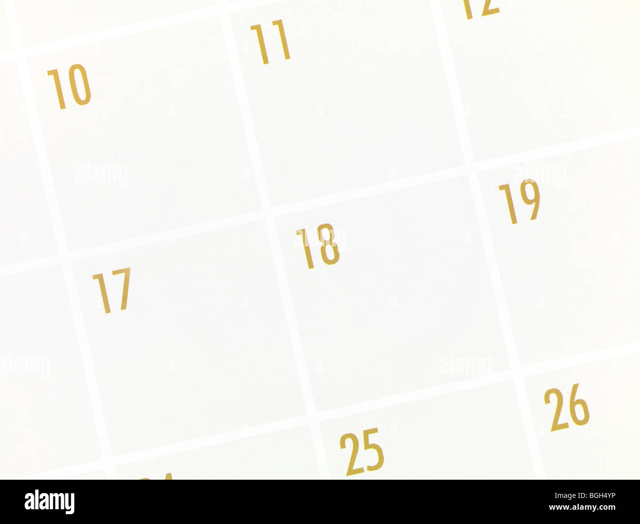 Desk calendar cutout hi-res stock photography and images - Alamy