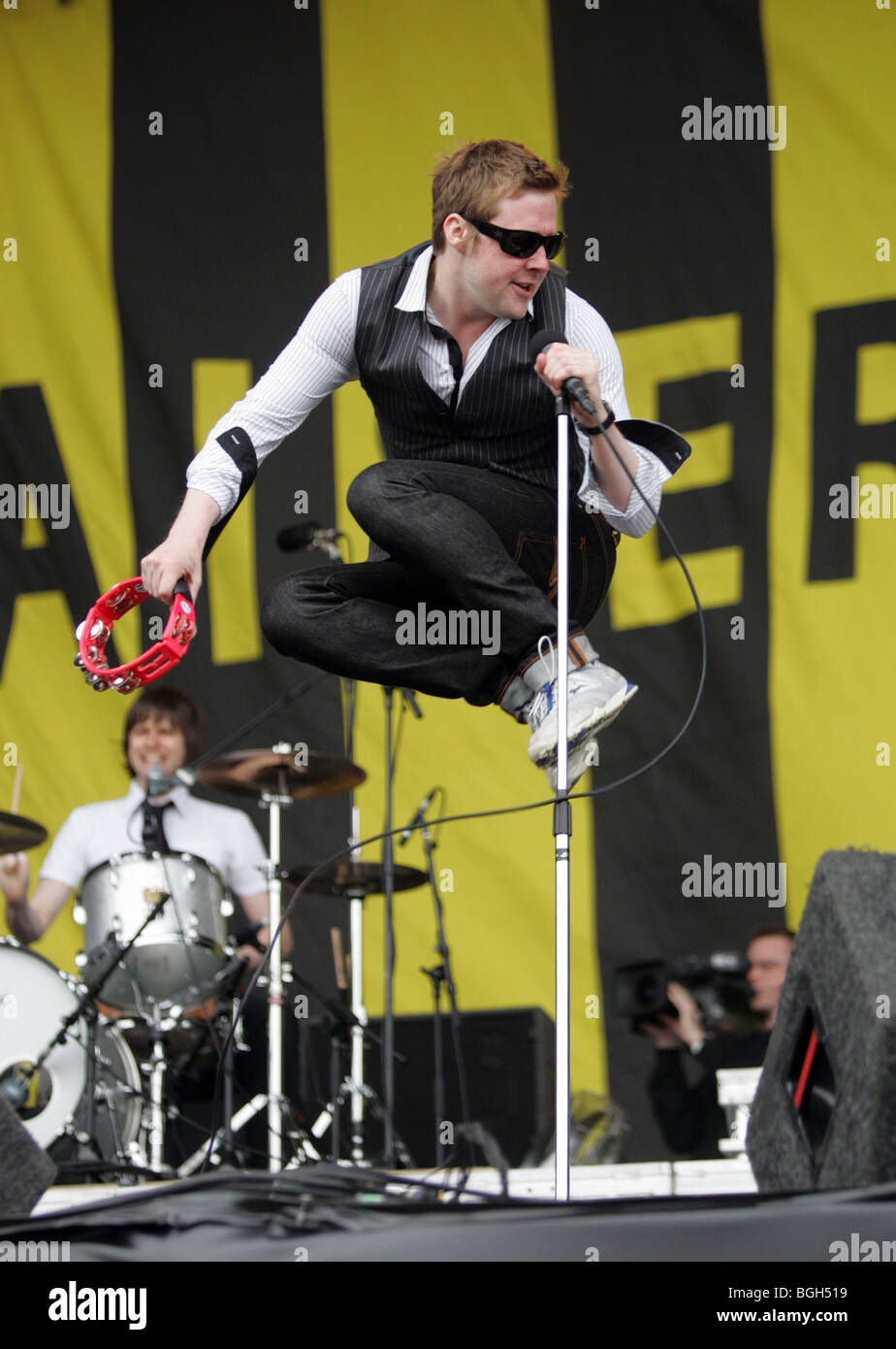 Kaiser Chiefs singer Ricky Wilson Stock Photo - Alamy