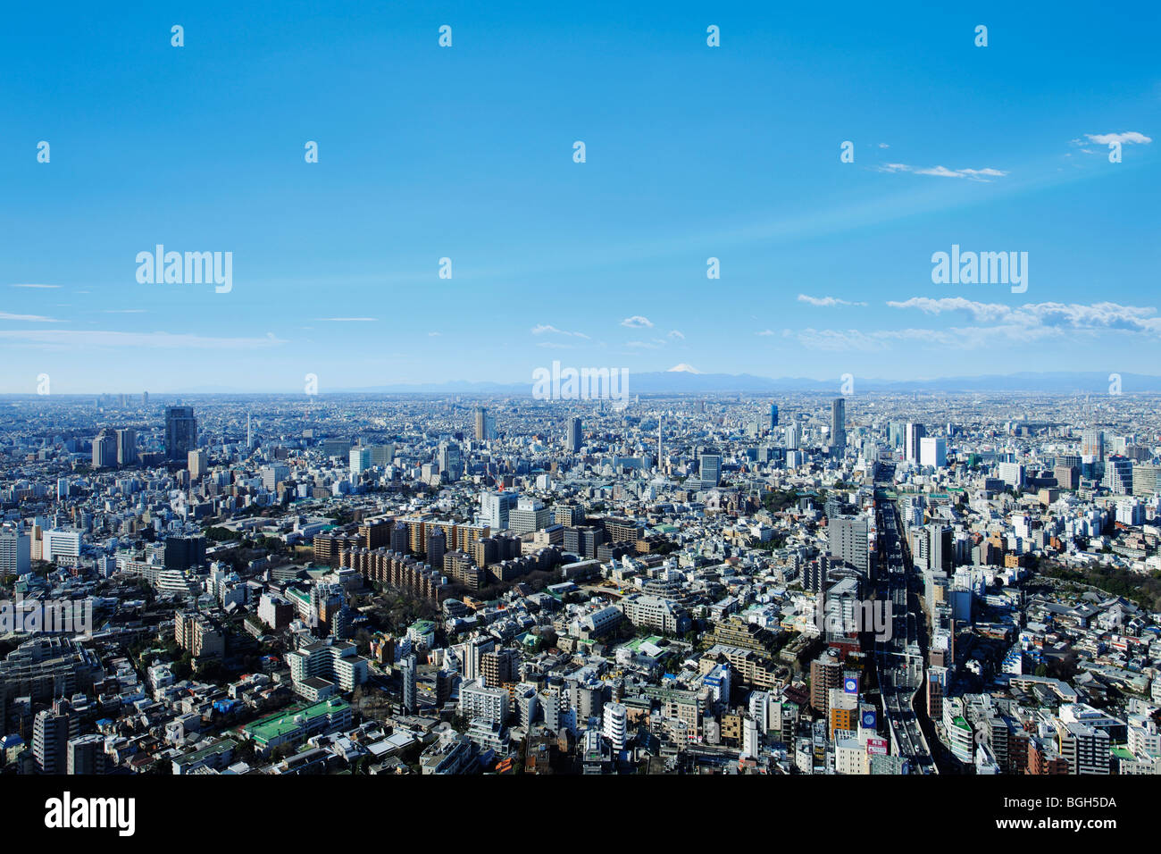 Tokyo cityscape mt fuji hi-res stock photography and images - Alamy