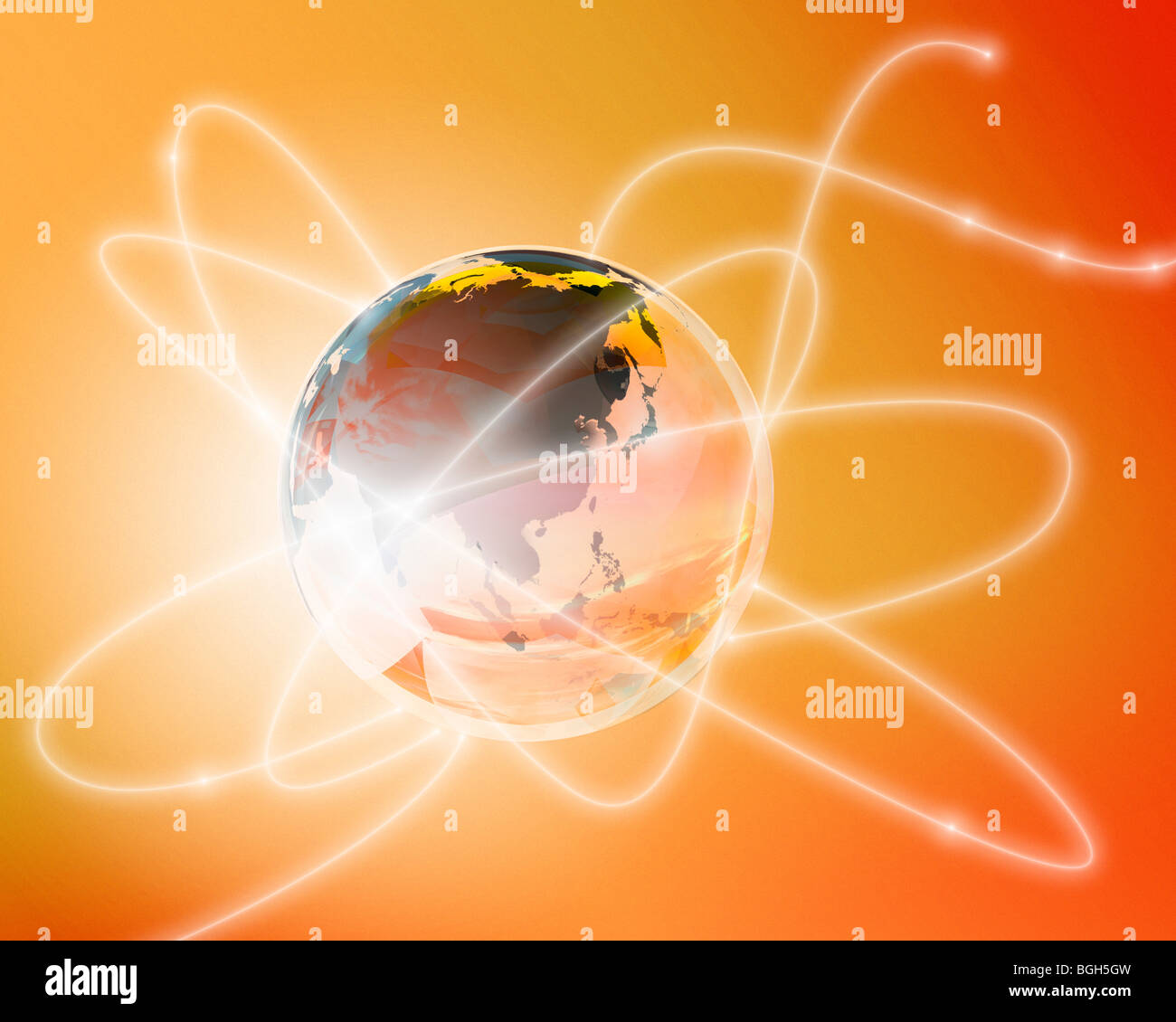 Orbiting lines hi-res stock photography and images - Alamy