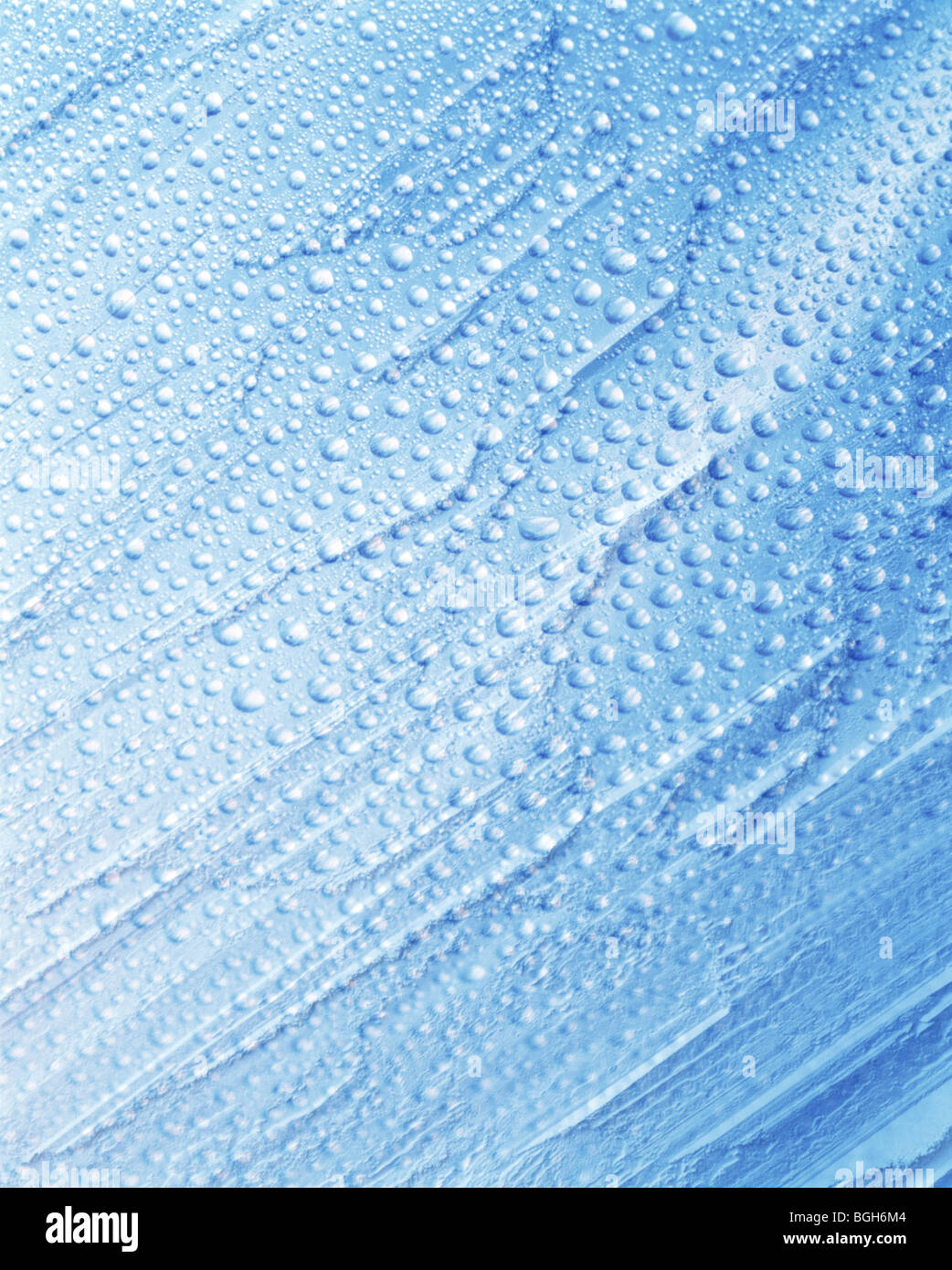 Water drops on a surface Stock Photo - Alamy