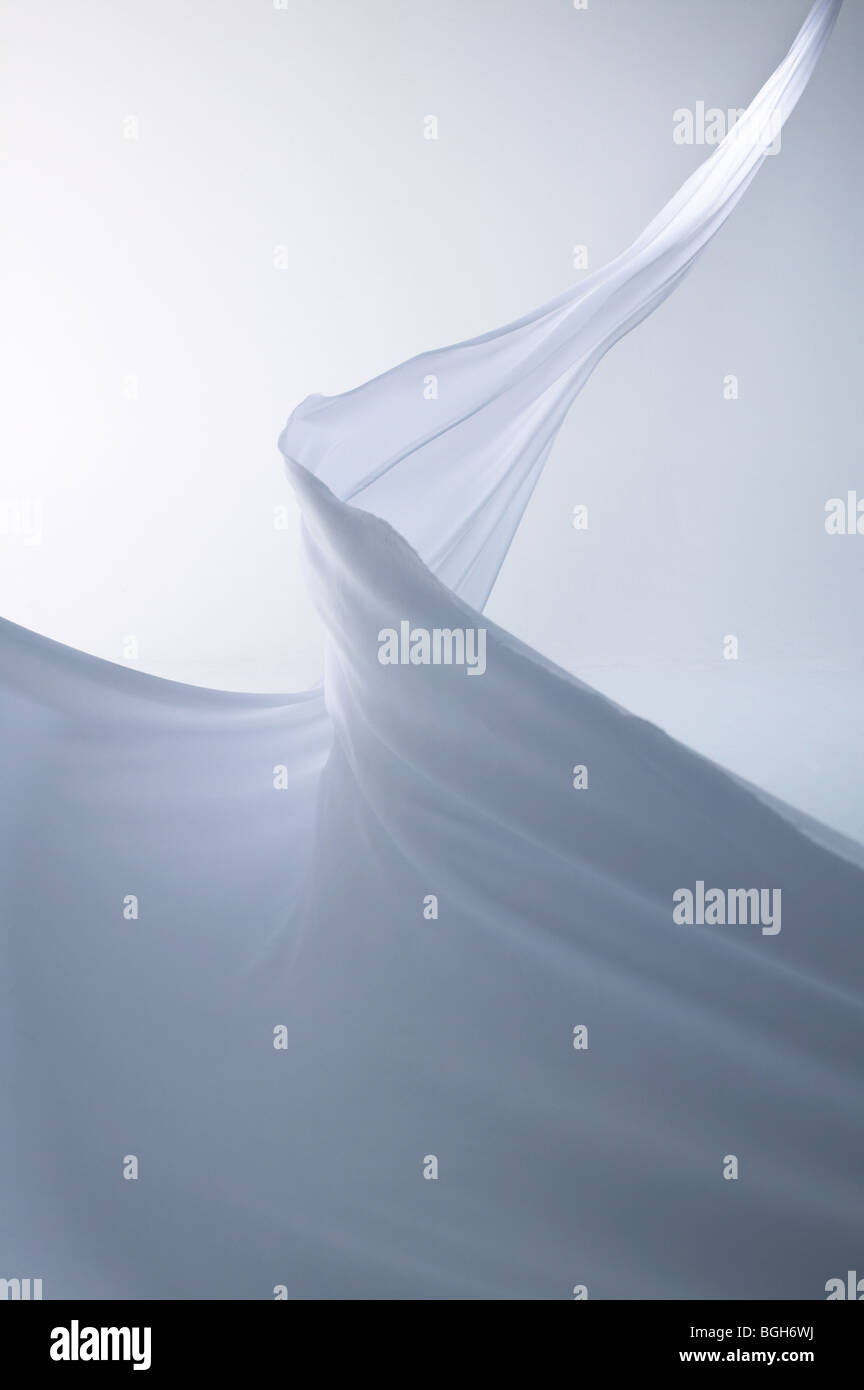 Sheet fluttering in the wind Stock Photo - Alamy