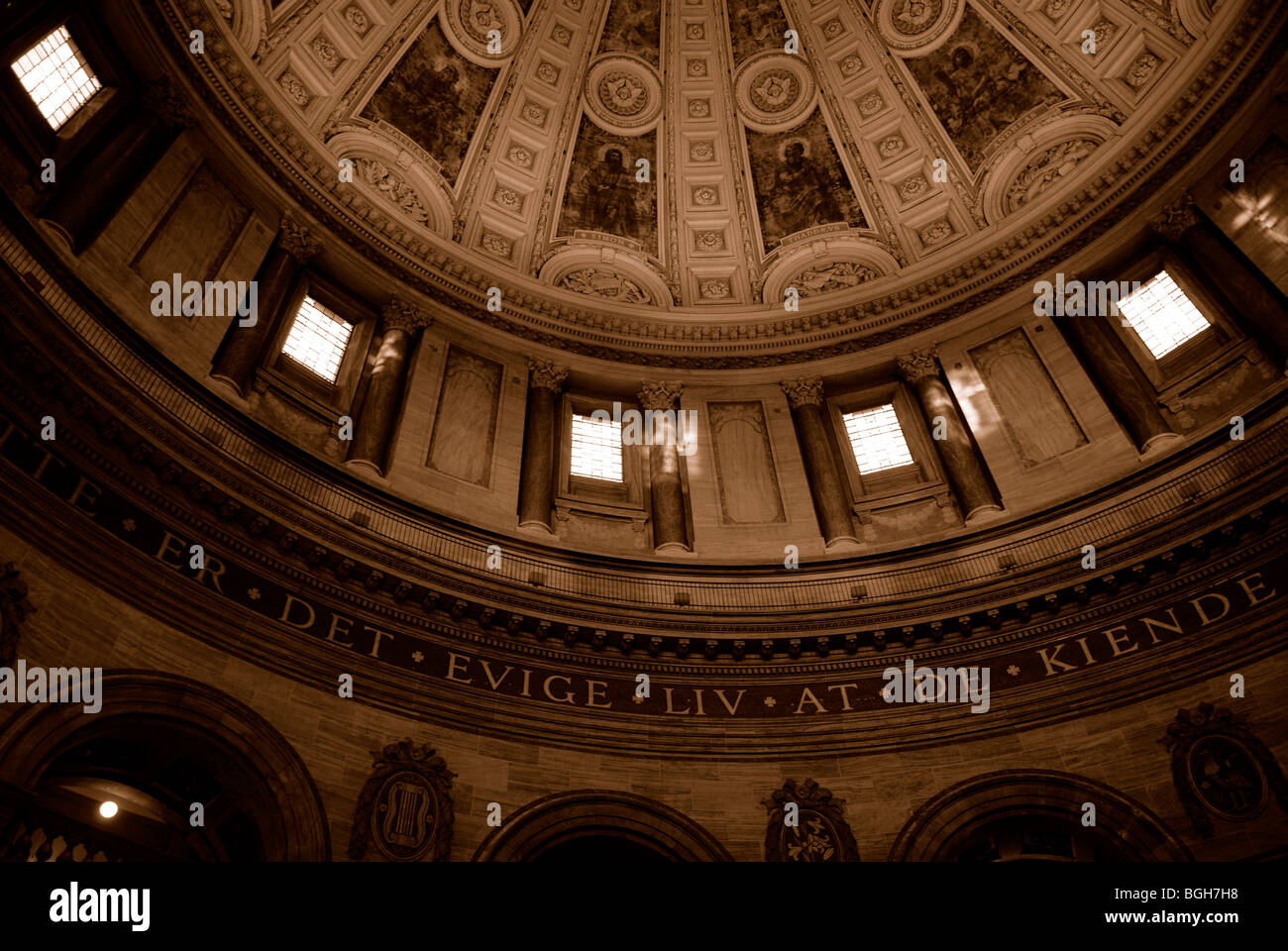 MARBLE CHURCH DOME Stock Photo - Alamy