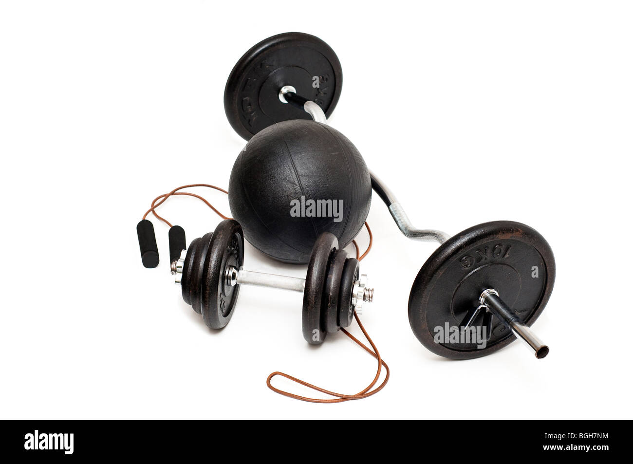 Conditioning session Cut Out Stock Images & Pictures - Alamy