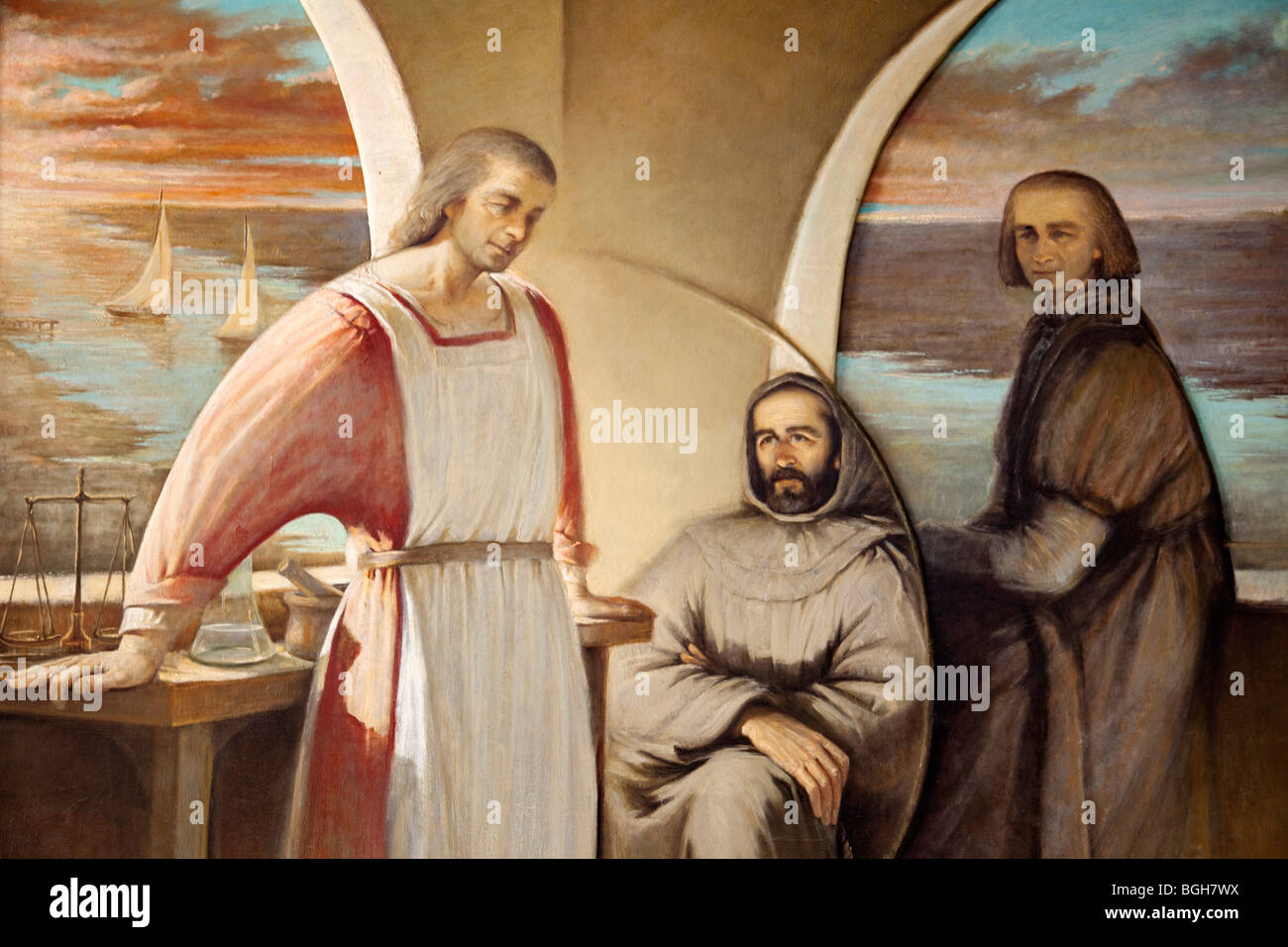 Fernández Garci The Physicist Painting monastery La Rabida Palos de la ...