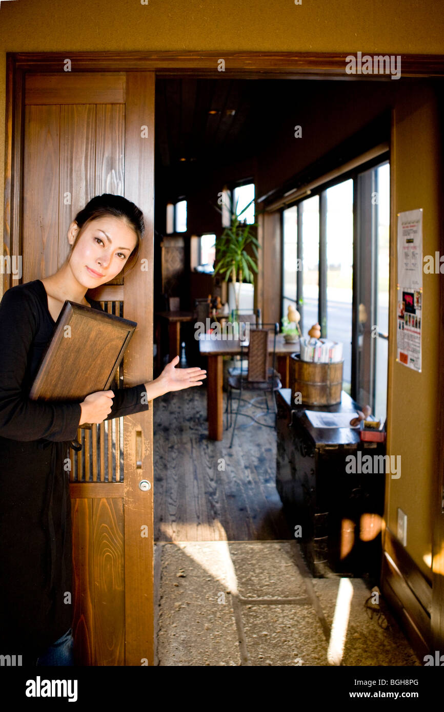Entrance to cafe hi-res stock photography and images - Alamy