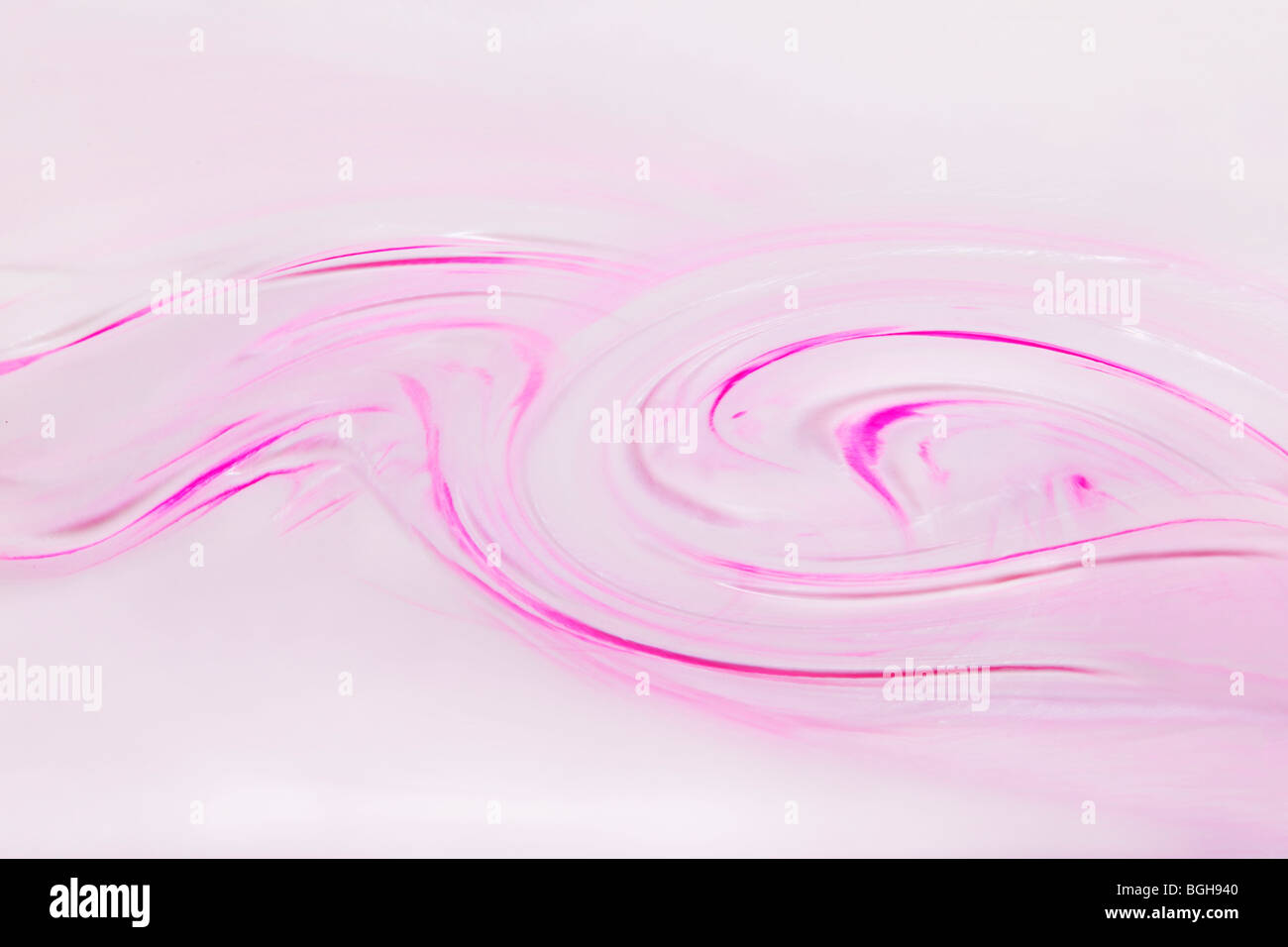 Whipped cream with color Stock Photo - Alamy