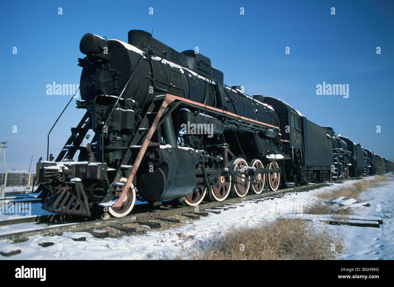 Ulan ude train hi-res stock photography and images - Alamy
