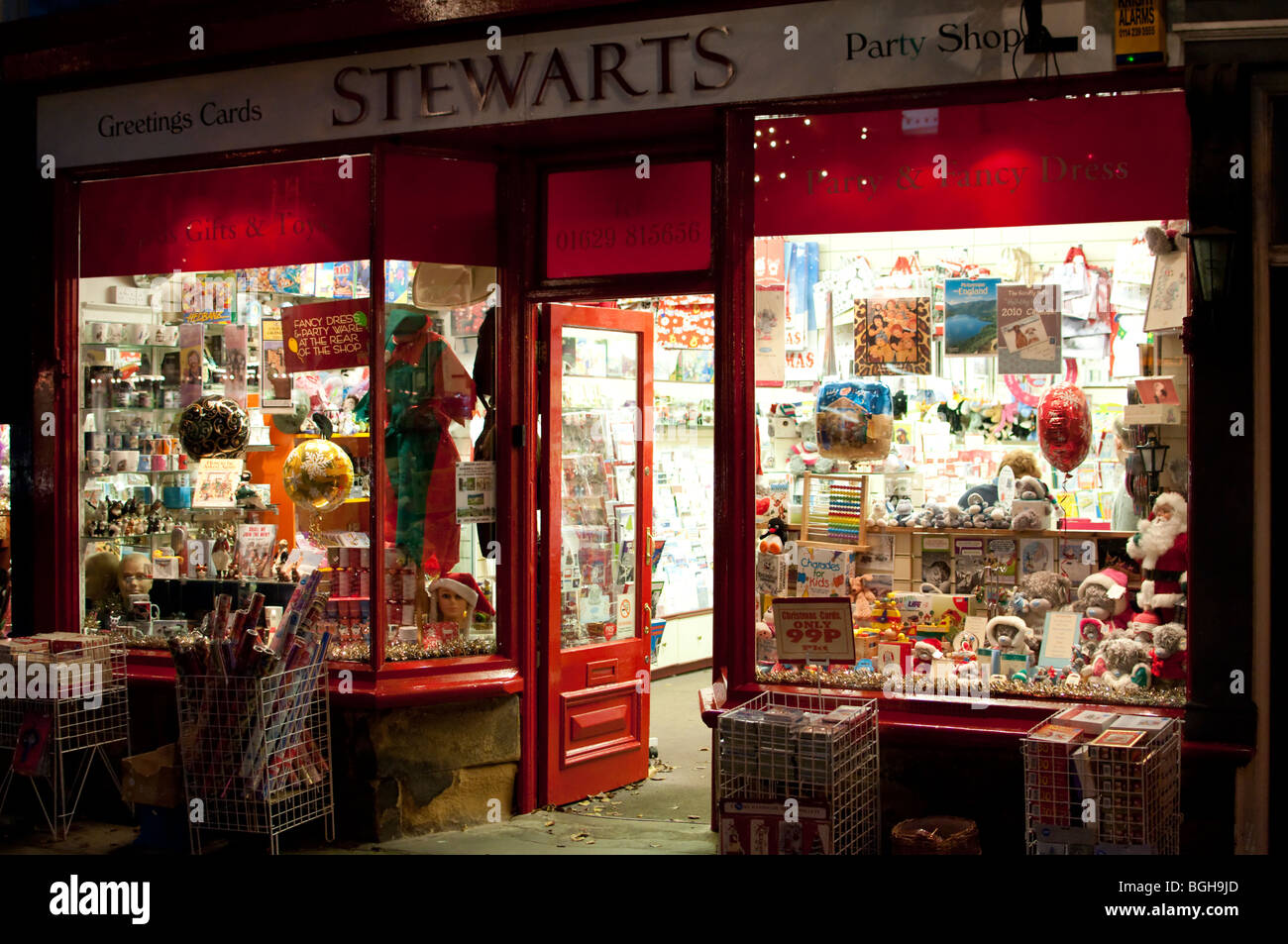 Bakewell town christmas in derbyshire hi-res stock photography and ...