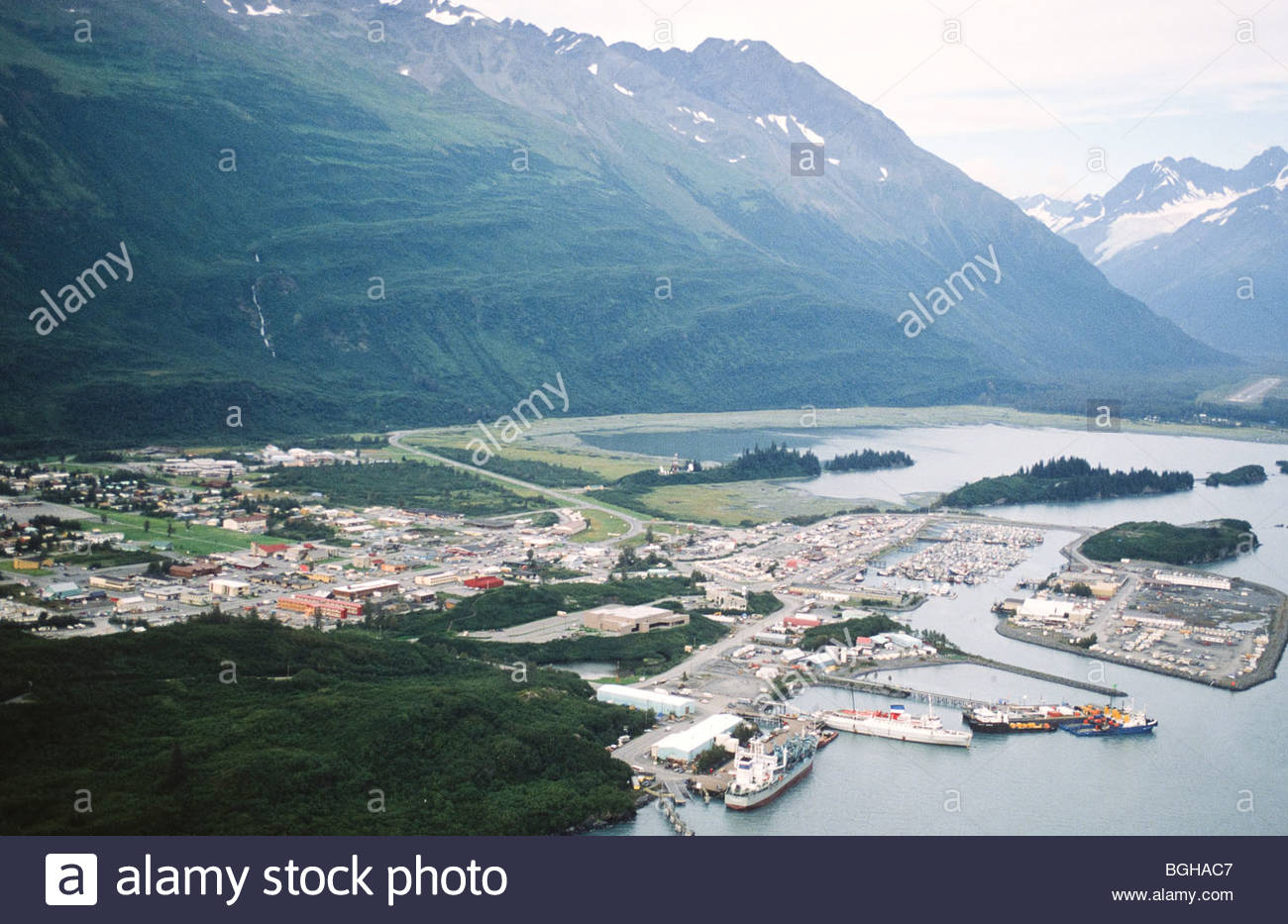 Valdez Alaska Aerial Stock Photos & Valdez Alaska Aerial Stock Images ...