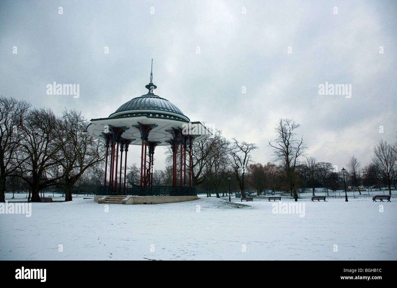 Clapham common snow hi-res stock photography and images - Alamy