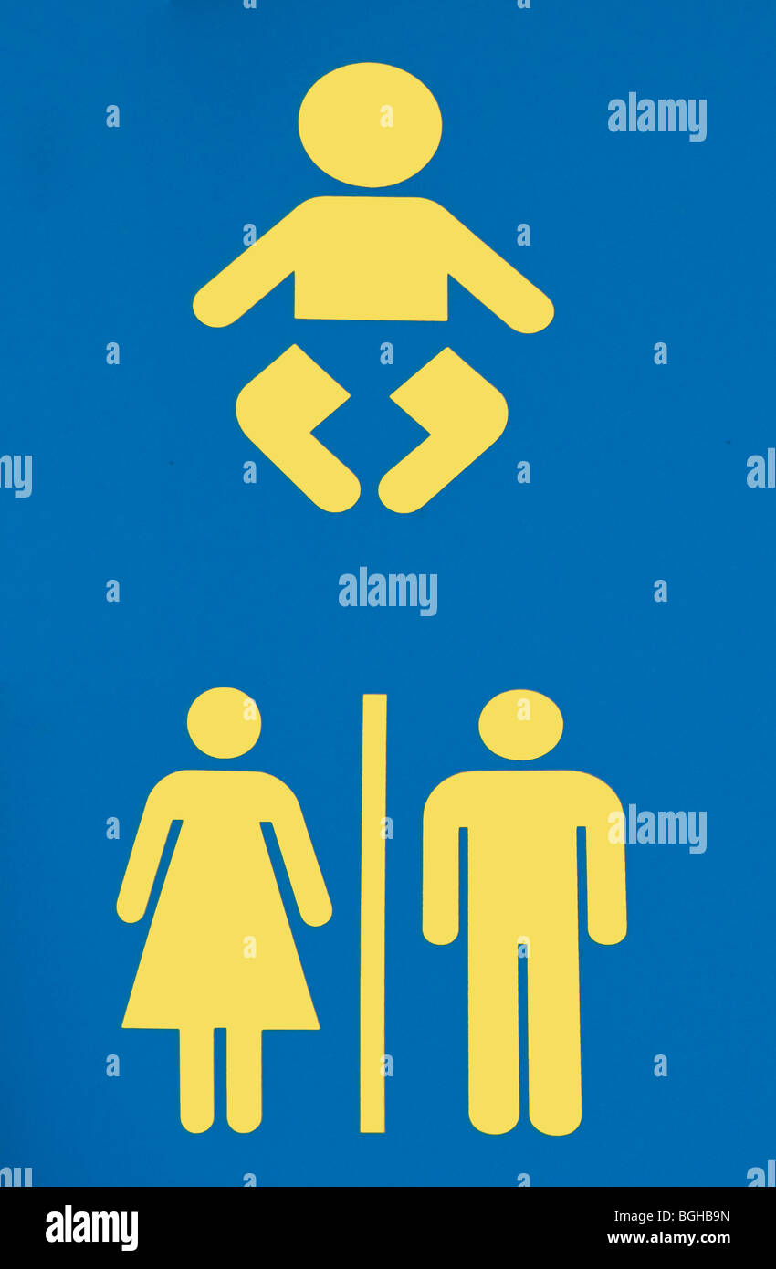 Restroom sign hi-res stock photography and images - Alamy
