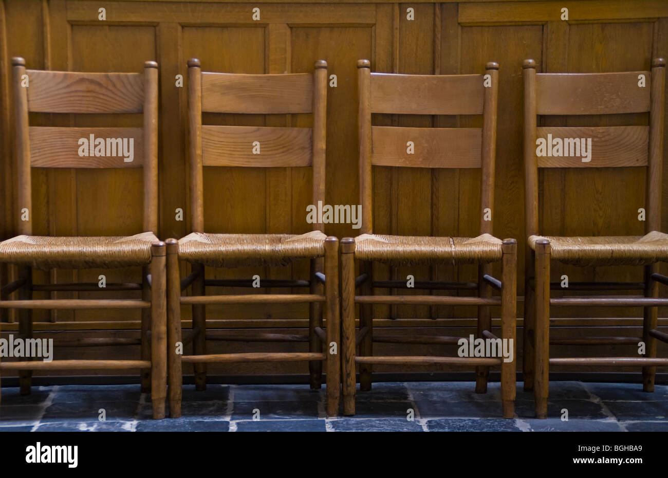 Four prayer chairs hi-res stock photography and images - Alamy